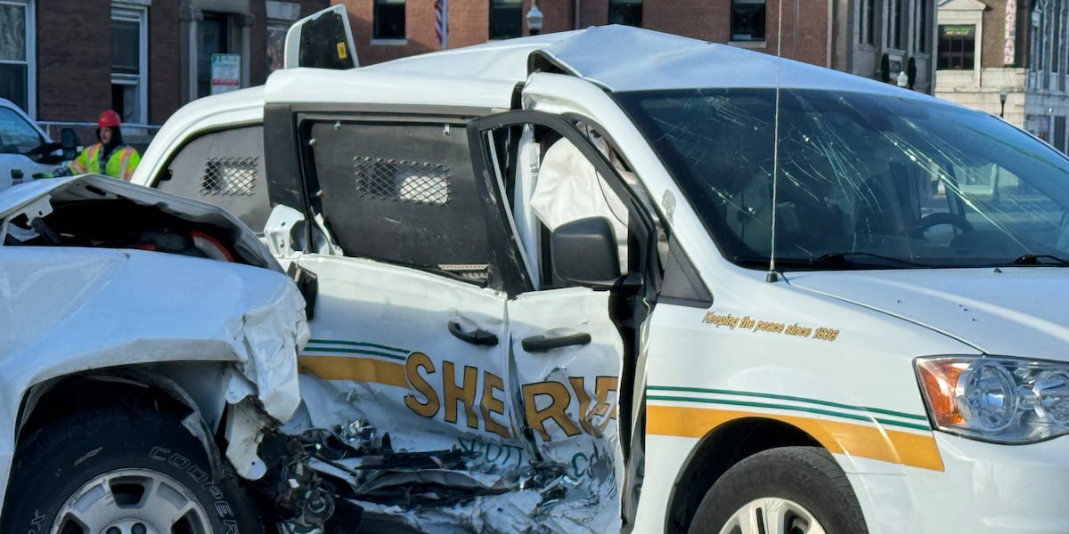 Driver Charged After Crash With Scott County Sheriffs Van